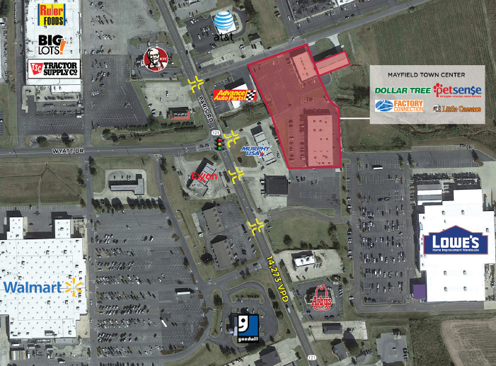 Walmart Shadow Center Endcap Space | Retail Specialists Properties